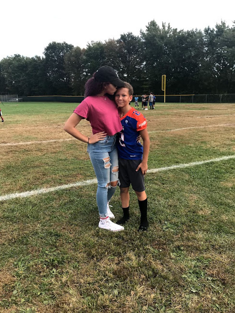 Sometimes older siblings become the parents