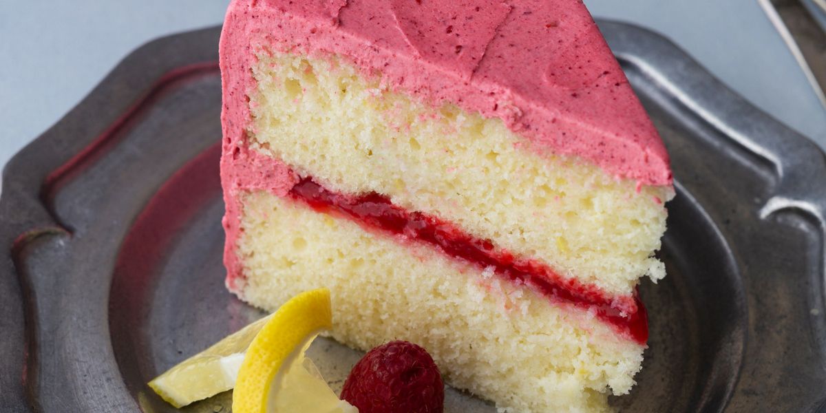 Lemon Raspberry Cake - My Recipe Magic