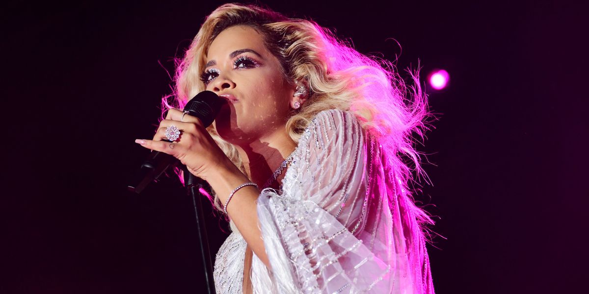 Rita Ora Goes Full Beach Siren On Stage - PAPER Magazine