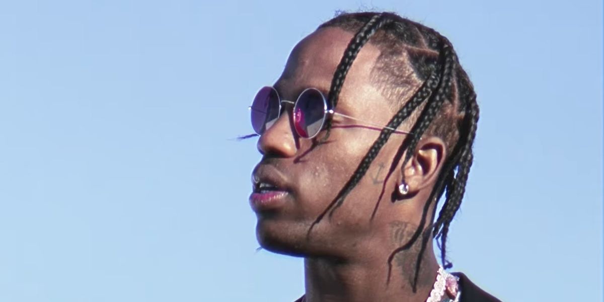 Giant Travis Scott Head Appears In Hollywood - PAPER Magazine