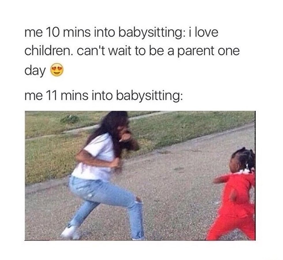 Babysitting can be more than just a job if taken seriously.