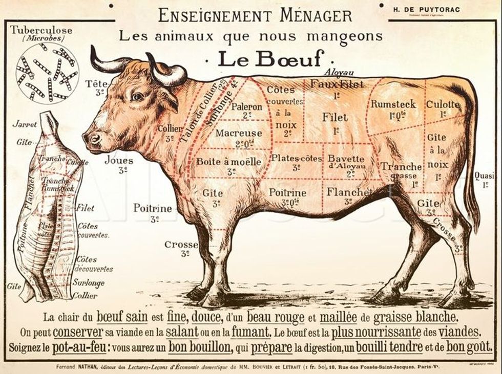 How Butchery Maps Turn Cows into Territory - Big Think