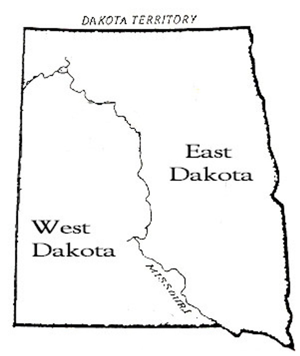 East and West Dakota? Here's What Those States Would Look Like - Big Think