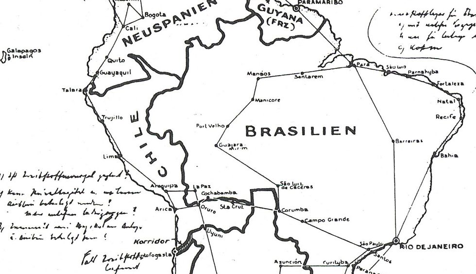 A Map of Nazi South America (Forged by the British) - Big Think