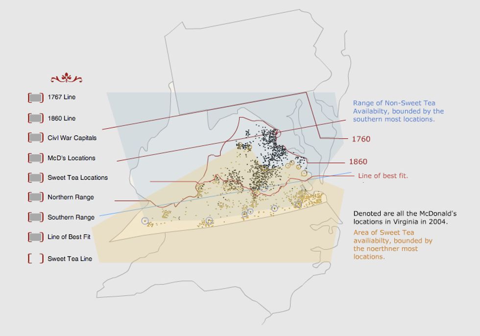 The Sweet Tea Line - the Real Border Between North and South - Big Think