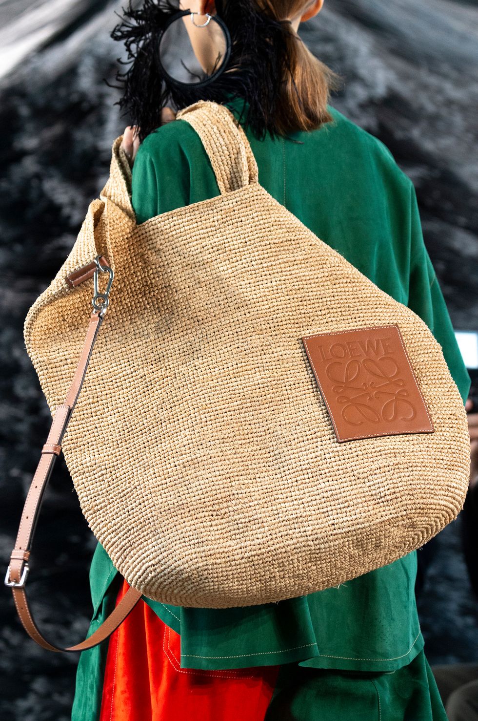 Loewe's Earthy, Feather-Filled Spring Collection - PAPER Magazine