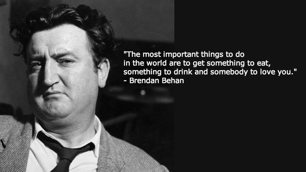 Brendan Behan on the Most Important Things - Big Think