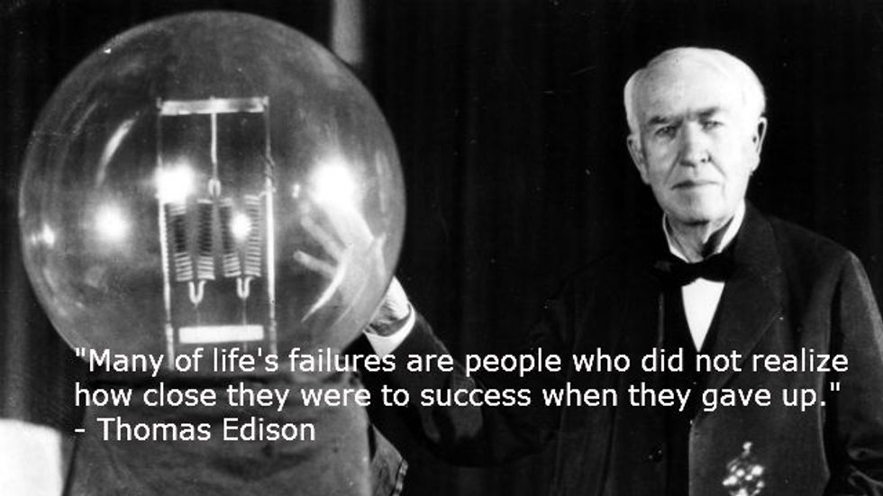 Edison on Failure - Big Think