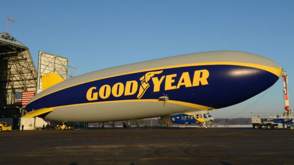 Check Out The New And Improved Goodyear "Blimp" - Big Think