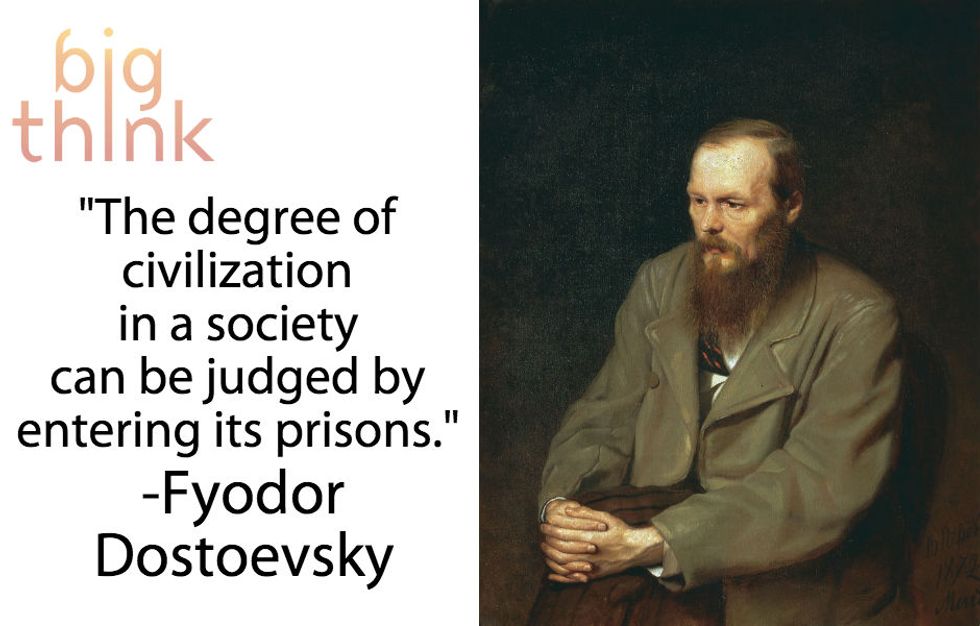 Fyodor Dostoevsky: Judge a Society By Its Prisons - Big Think