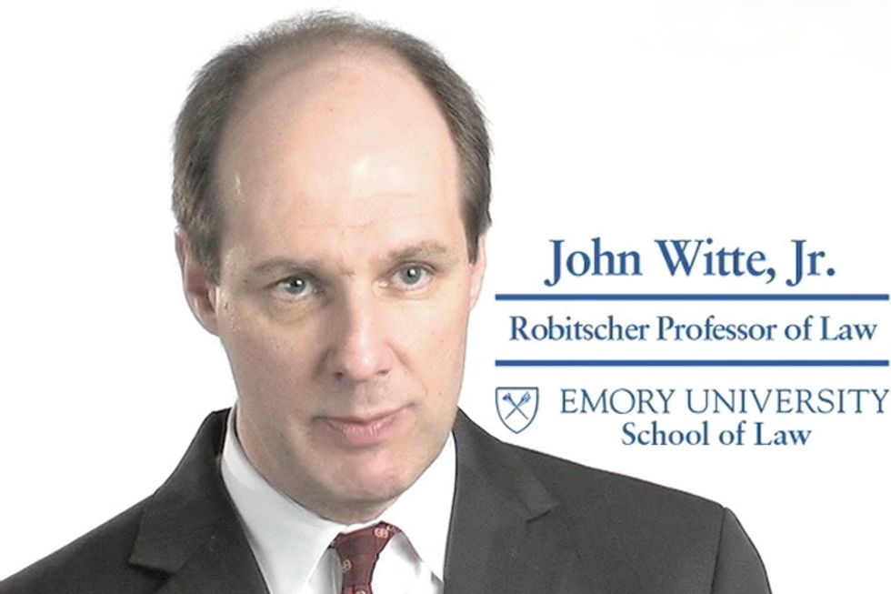John Witte, Jr. on Intelligent Design and Creationism in the Classroom ...