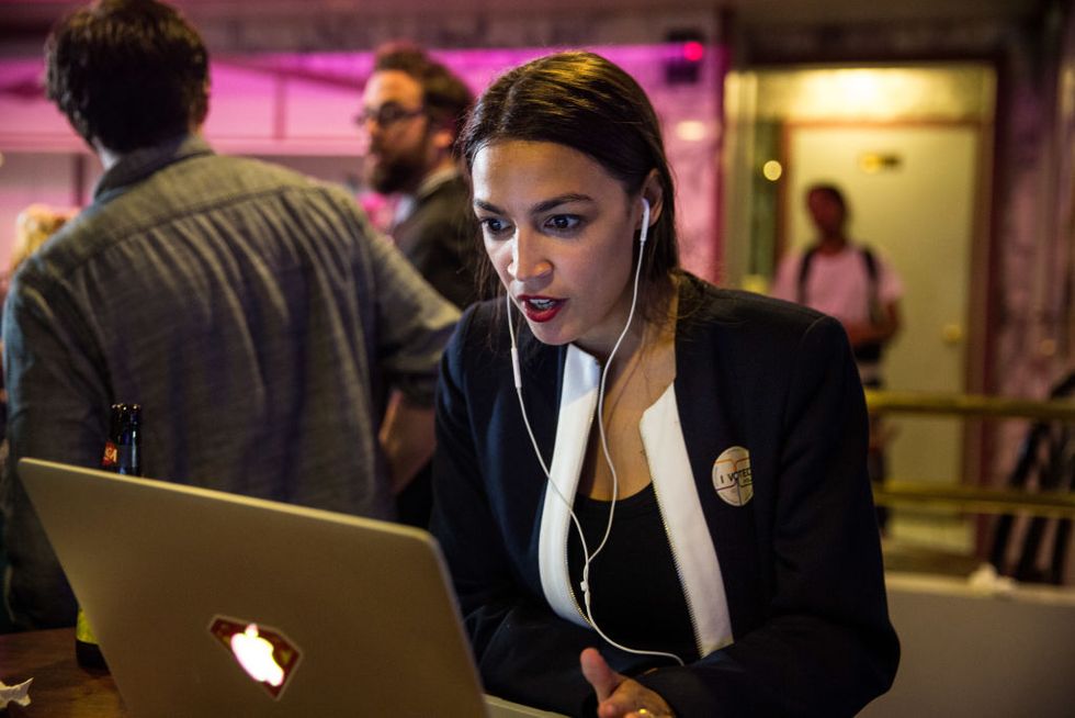 Alexandria Ocasio Cortez Democratic Socialist Beats Incumbent Joe