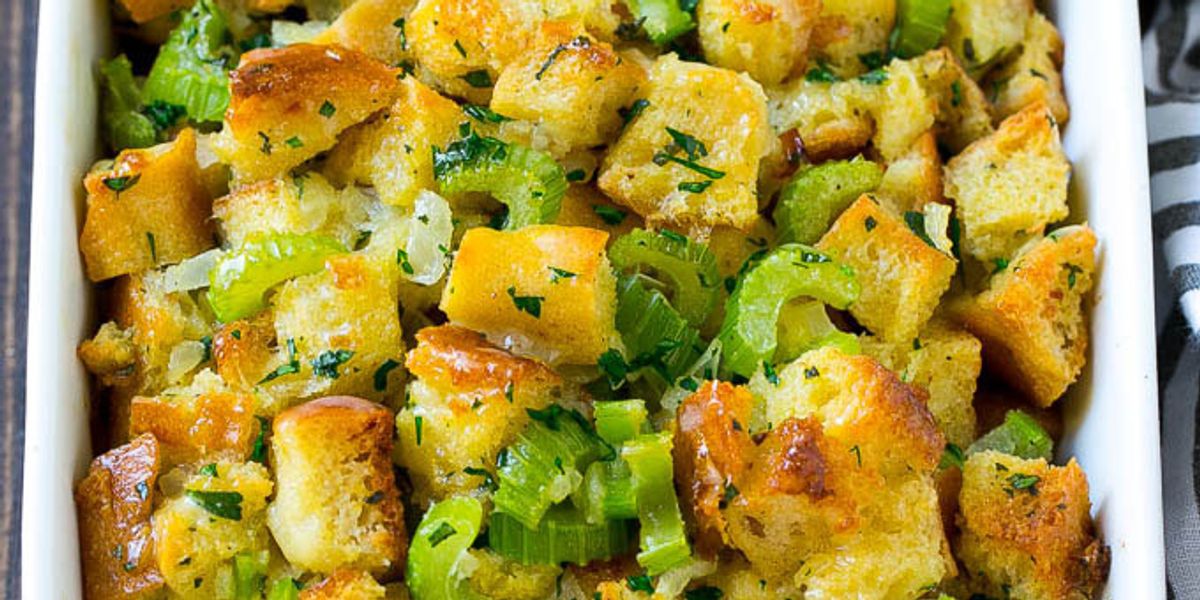 Turkey Stuffing for Thanksgiving - My Recipe Magic