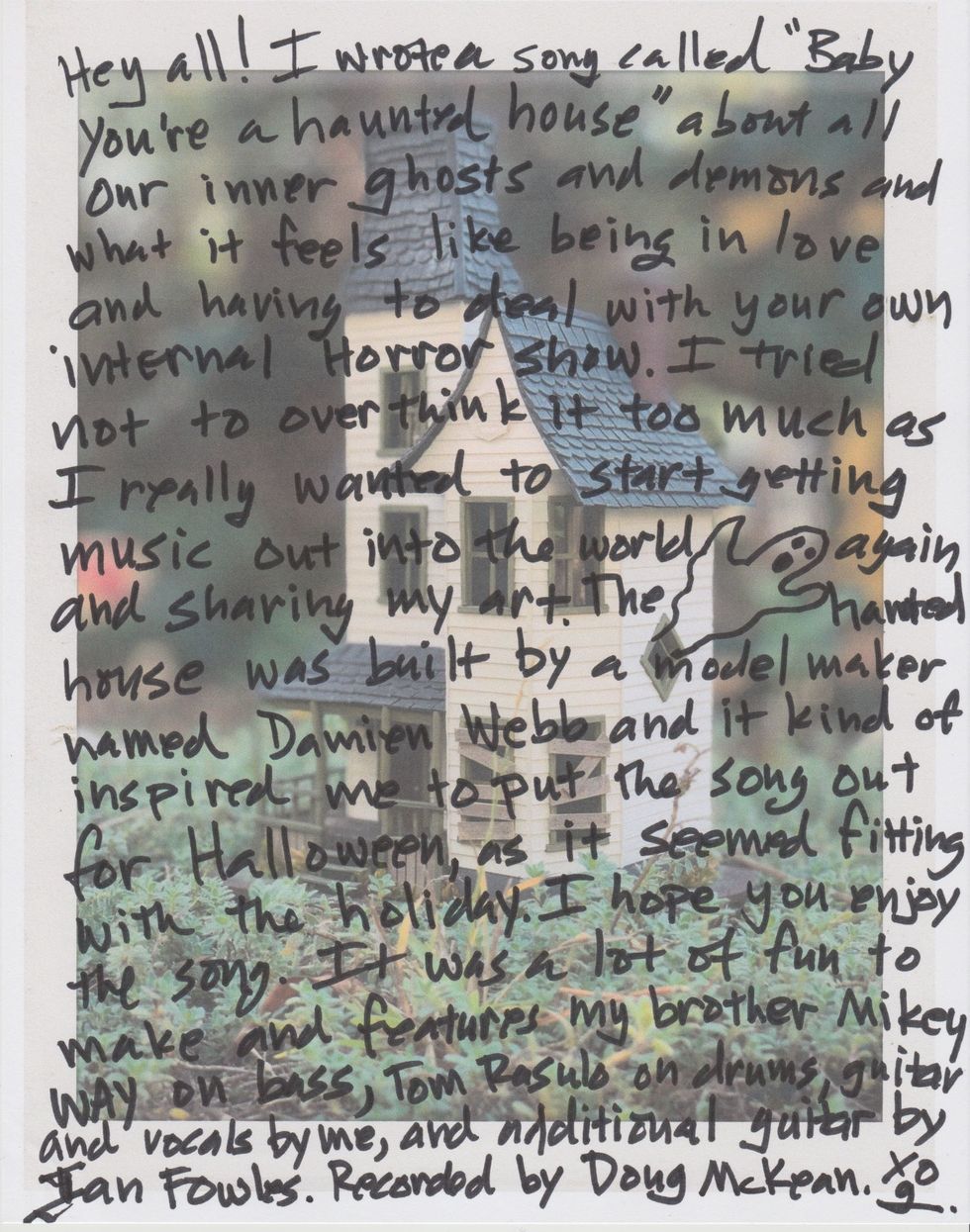 Gerard Way Premieres "Baby, You're a Haunted House" - PAPER Magazine
