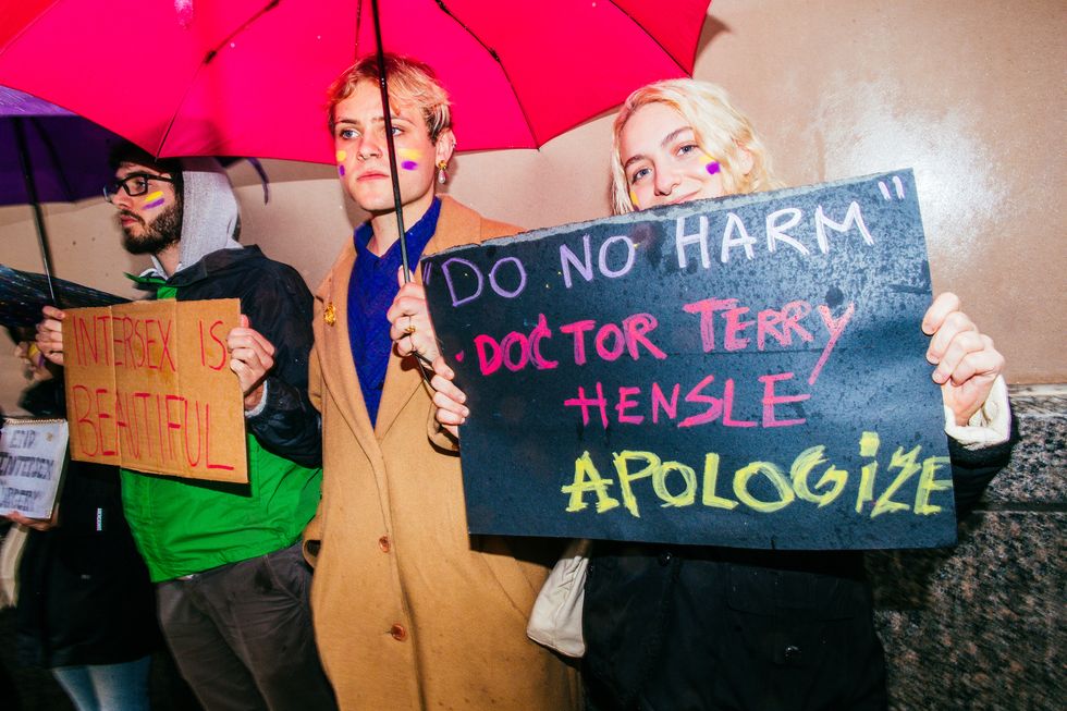 Intersex Activists March On Weill Cornell Medical - PAPER Magazine