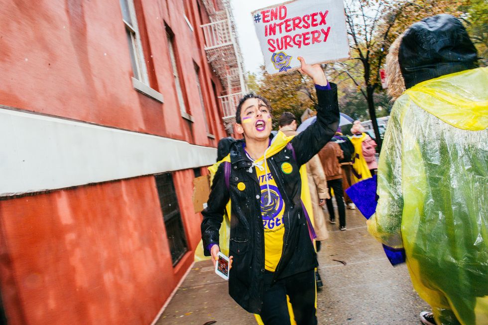 Intersex Activists March On Weill Cornell Medical - PAPER Magazine