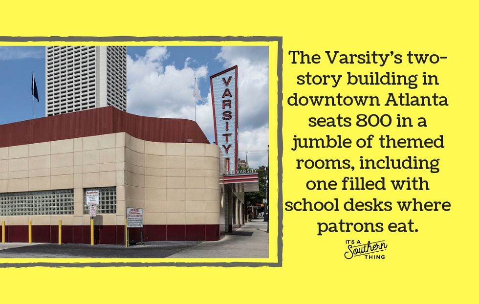 10 fun facts about The Varsity, world's largest drive-in restaurant ...