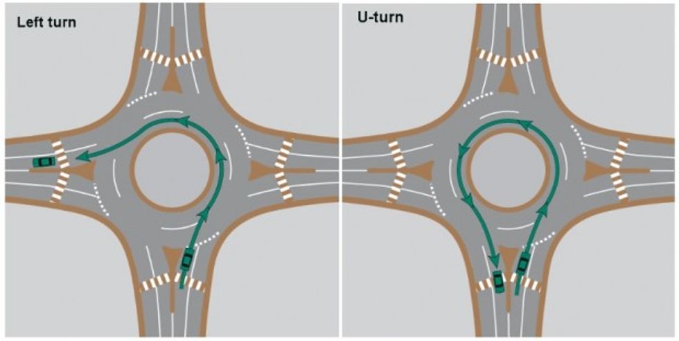 Hate traffic circles? Maybe some drivers just don't know how to ...