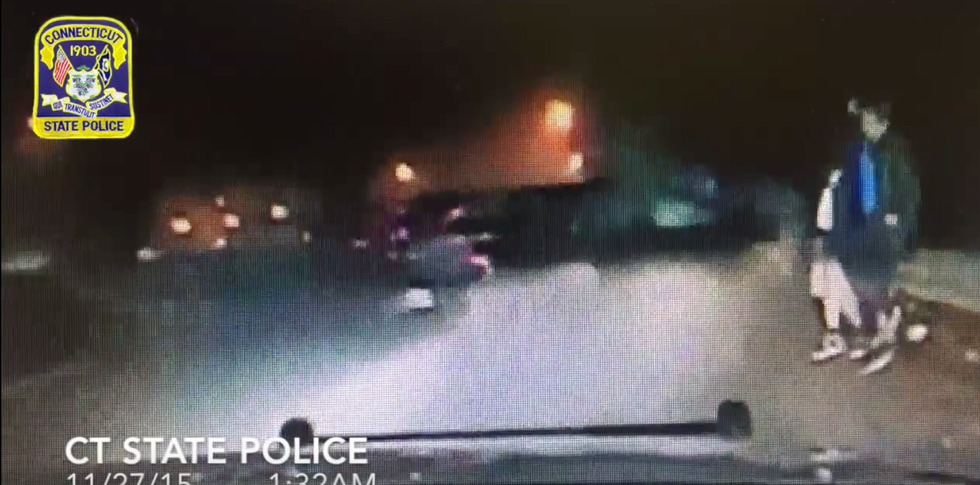 Connecticut State Trooper's Dashcam Video Captures Seriously Scary ...