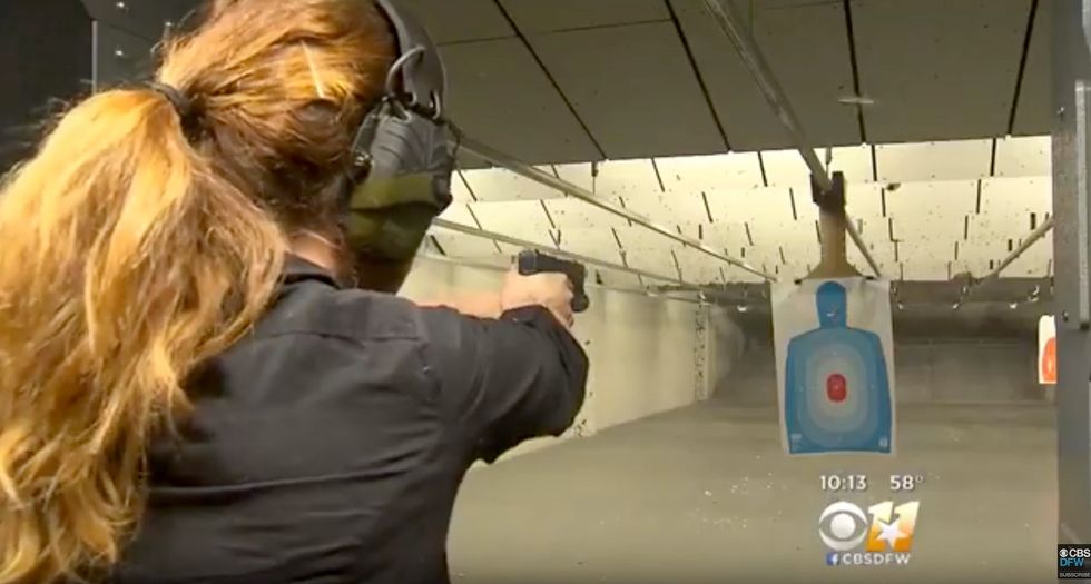 Couples opt for gun range romance at unique Valentine's Day dating ...