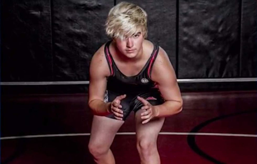 Teen wrestler taking testosterone for female-to-male transition wins ...