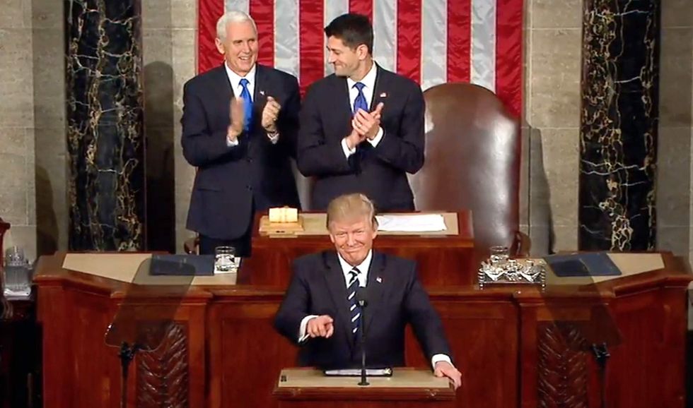 Watch: Trump's first address to joint session of Congress - TheBlaze