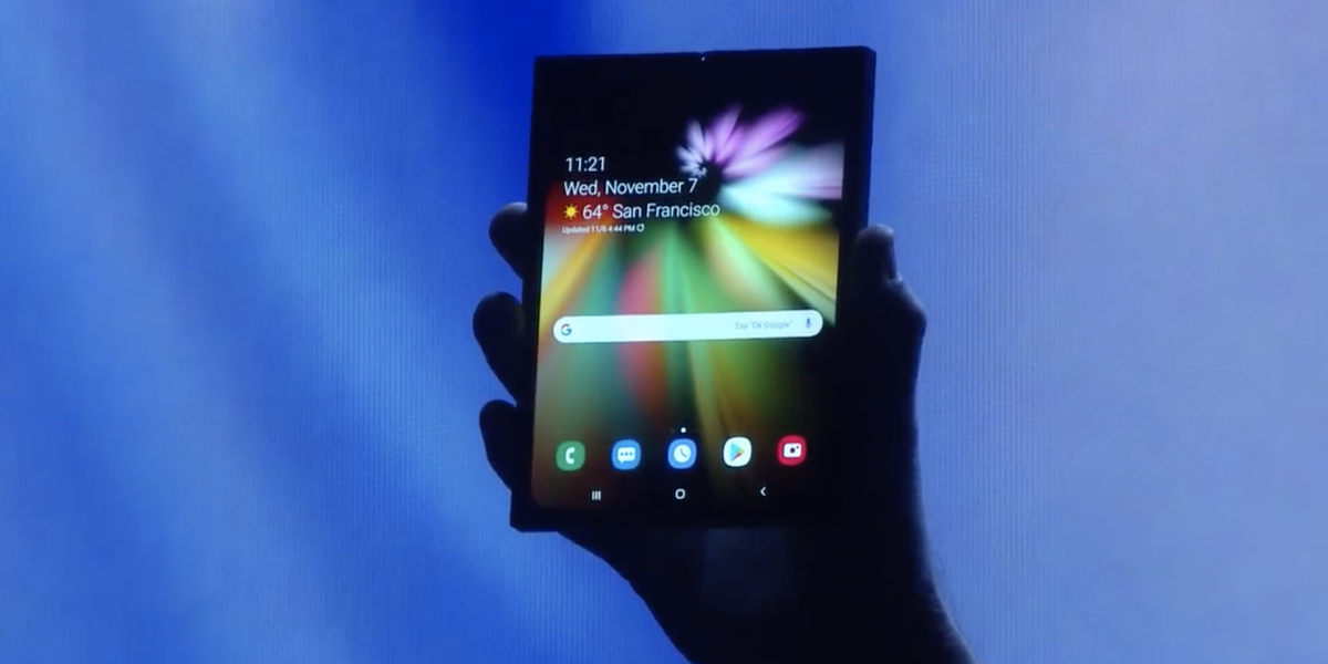 Samsung Infinity Flex Display: Folding phone concept revealed - Gearbrain