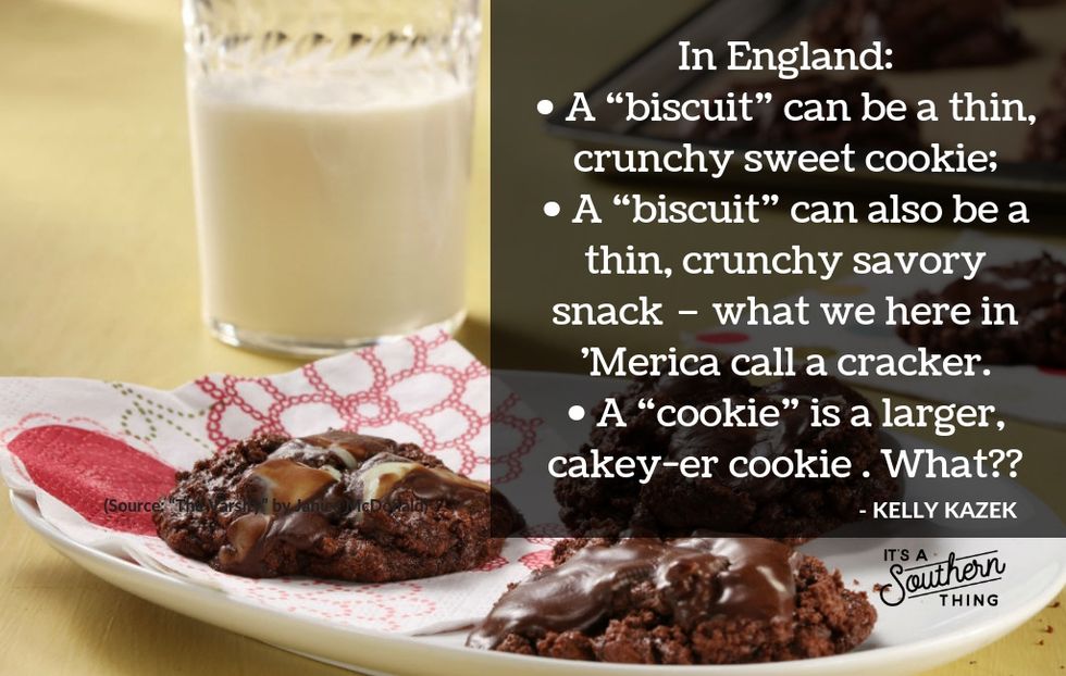 What the British call ‘biscuit’ is no biscuit, y’all. It's a ding-dang ...