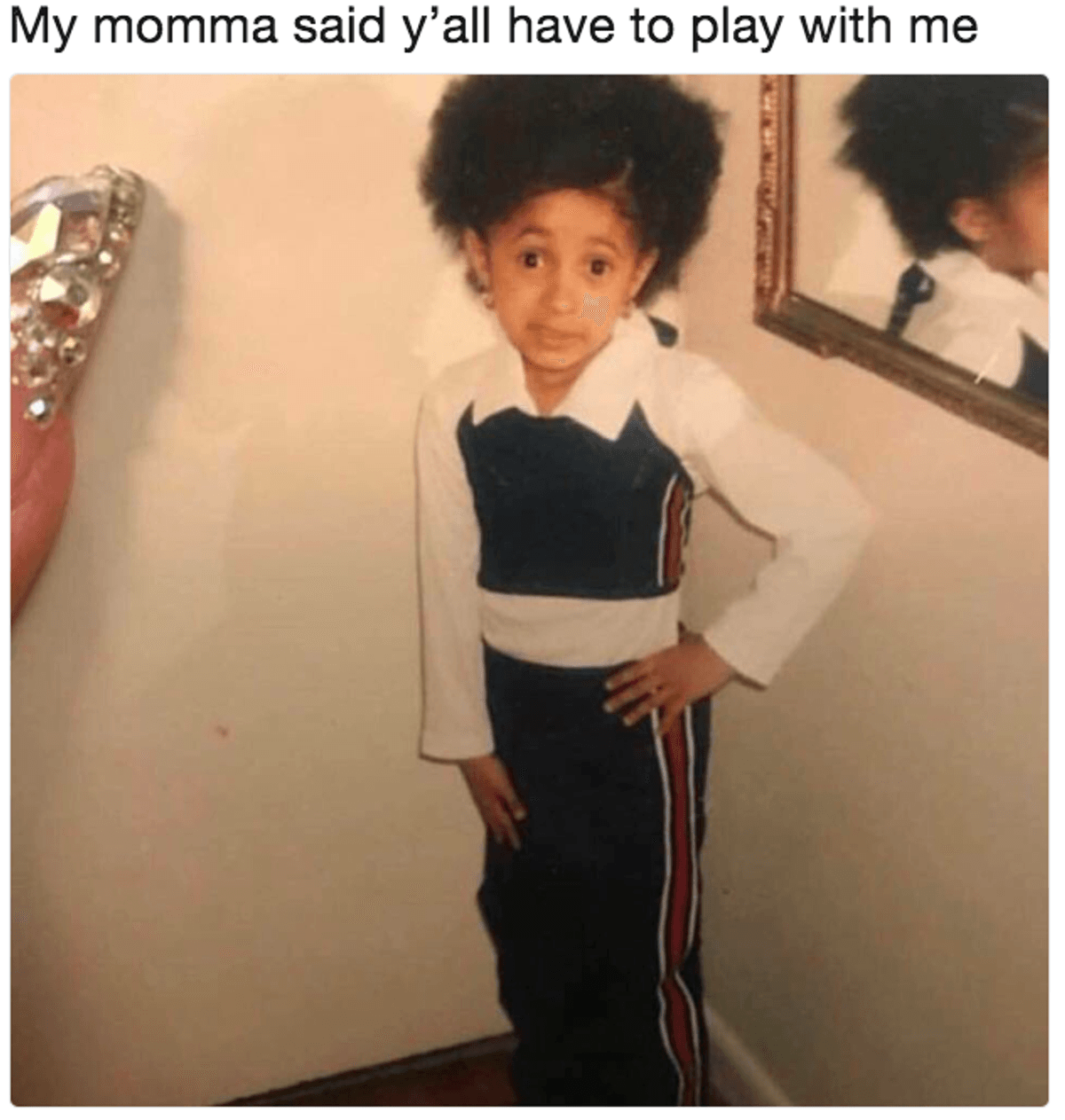 “My Momma Said” (aka Cardi B as a Kid) - PAPER Magazine