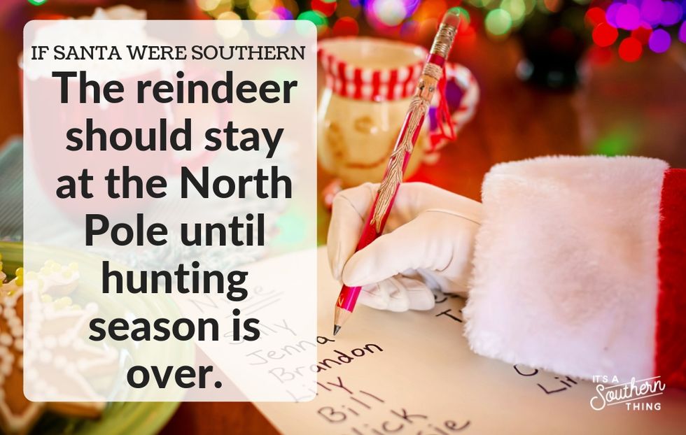 If Santa Claus were Southern - It's a Southern Thing