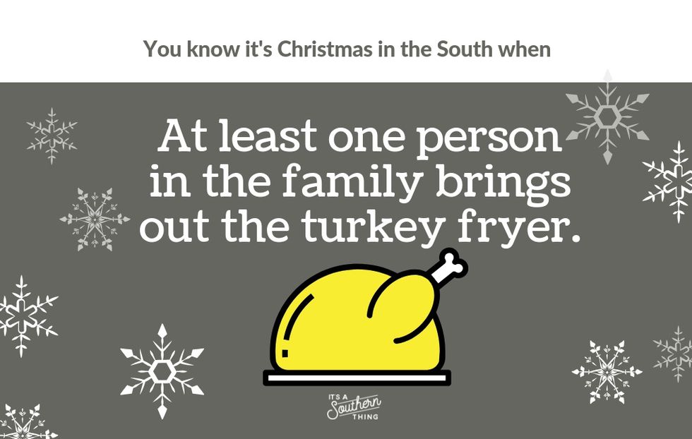 You know it's Christmas in the South when ... - It's a Southern Thing