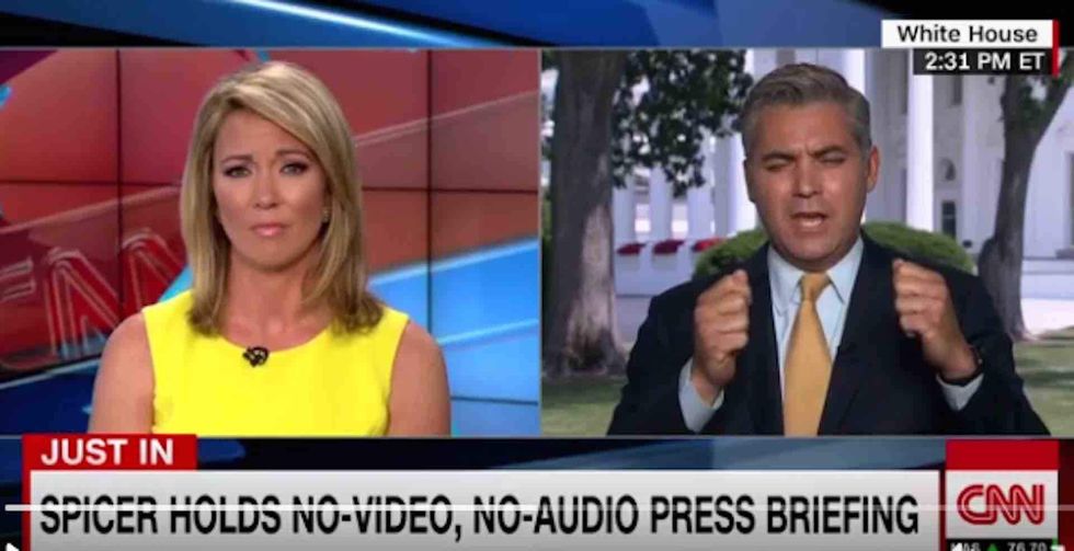 CNN reporter refuses to accept 'new normal' at the White House - TheBlaze