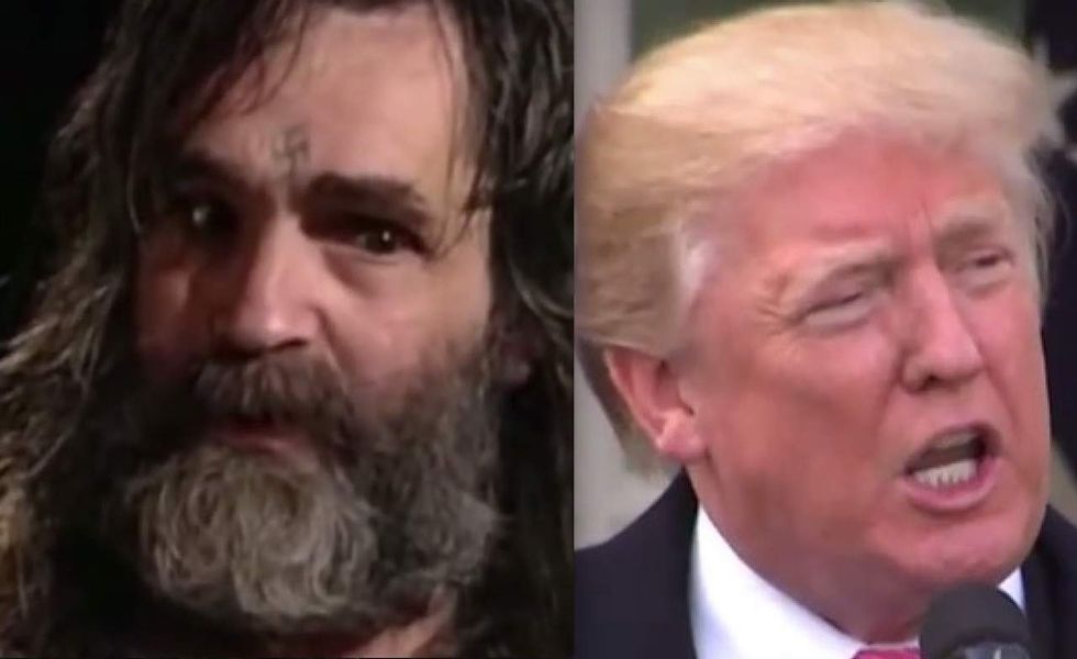 Charles Manson and Donald Trump have at least one thing in common ...