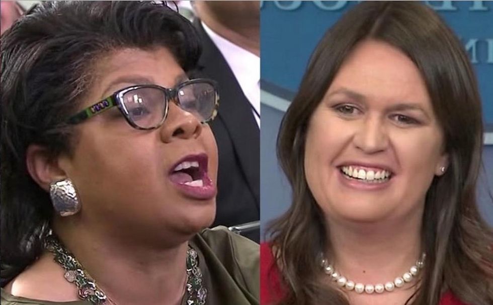 WH reporter April Ryan says she has a bodyguard — and that Sarah ...