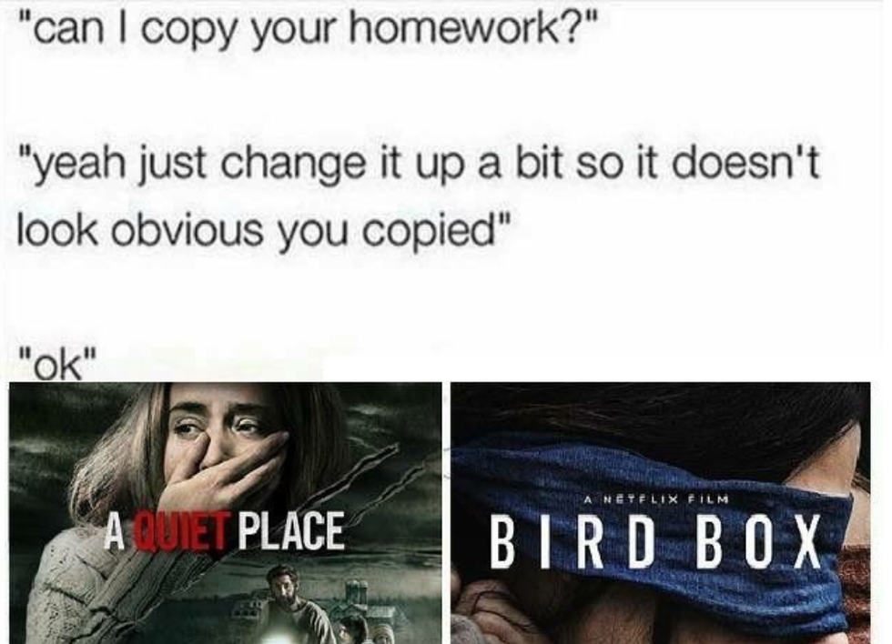 23 Hilarious 'Bird Box' Memes Thanks To The Internet