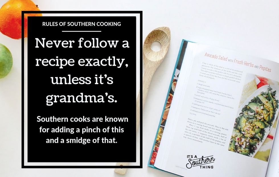 10 commandments of Southern cooking - It's a Southern Thing