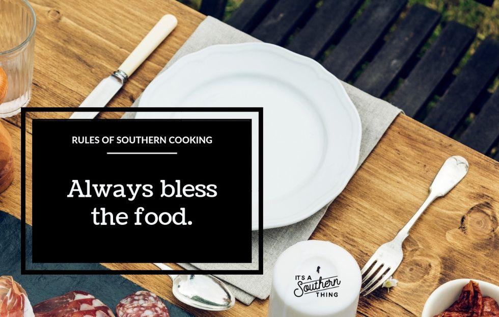 10 commandments of Southern cooking - It's a Southern Thing