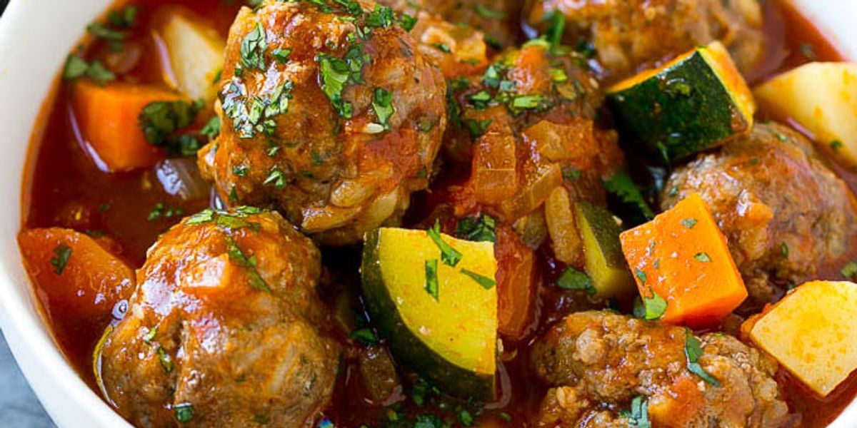 Albondigas Soup - My Recipe Magic