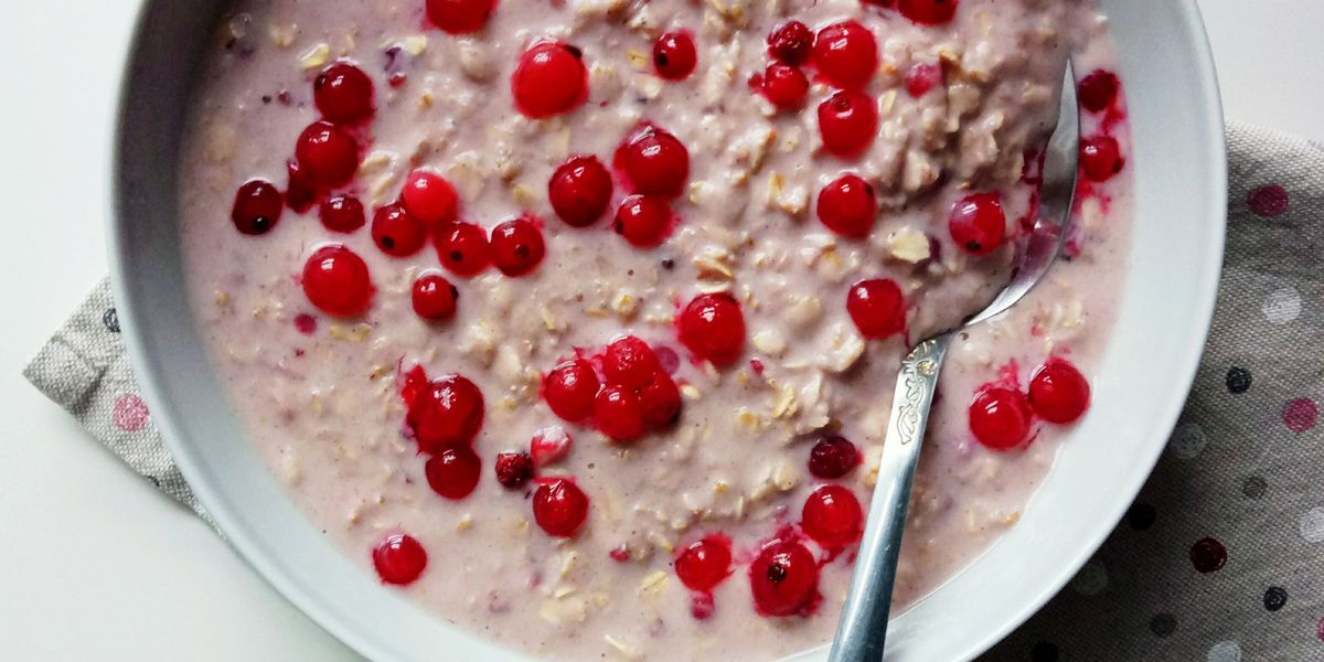 Red Currant Oatmeal - My Recipe Magic