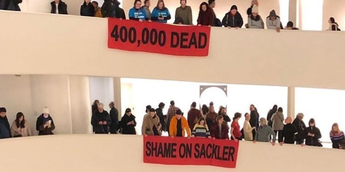 Nan Goldin Leads Sackler Protests at the Met and Guggenheim - PAPER ...