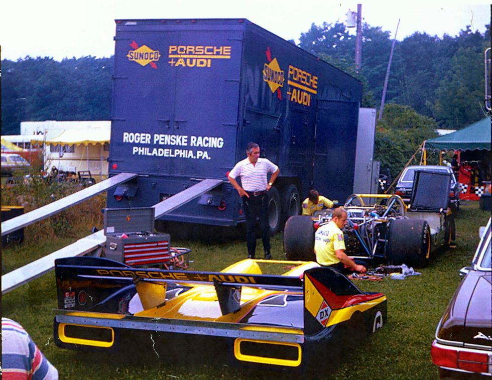 Penske Restores Iconic Transporter That Delivered Team Penske First ...