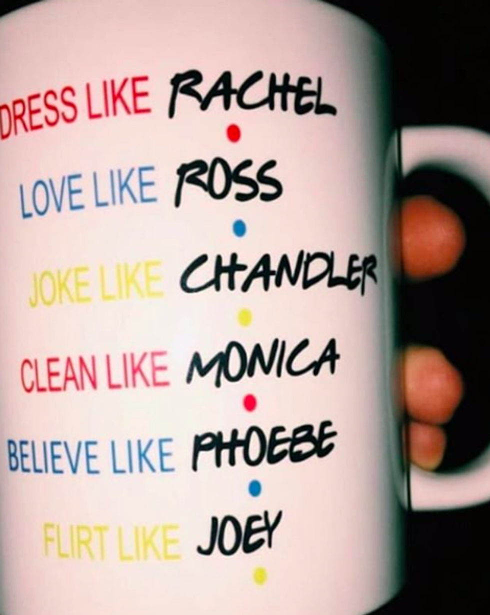 Life Lessons told by "Friends" characters