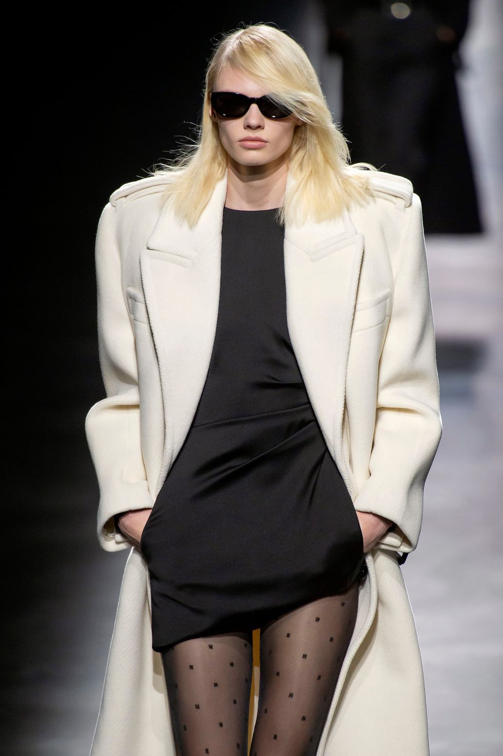 Balenciaga, Givenchy, Saint Laurent Embrace Power Shoulders - PAPER ...