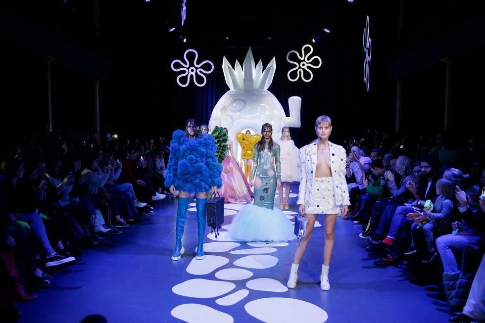 Marlou Breuls' SpongeBob SquarePants Collection at Amsterdam Fashion ...