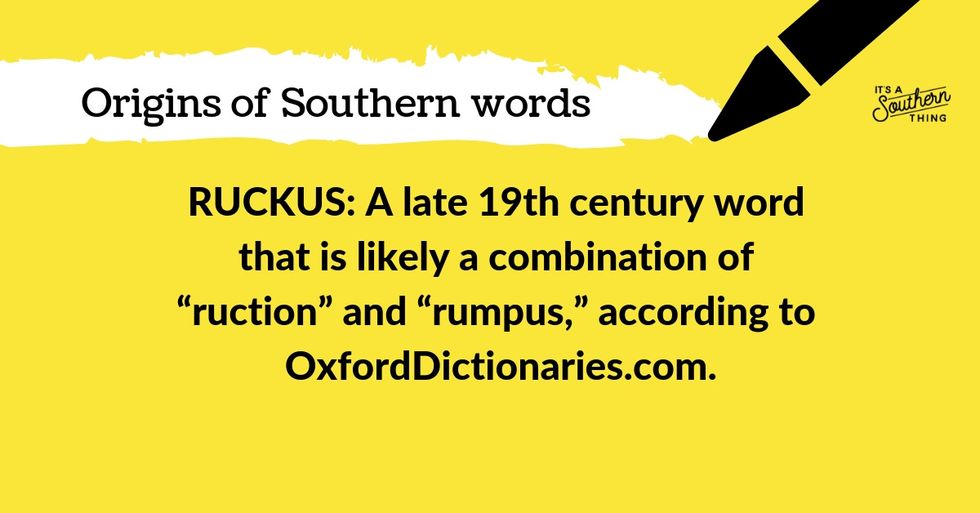 Origins of uniquely Southern words - It's a Southern Thing