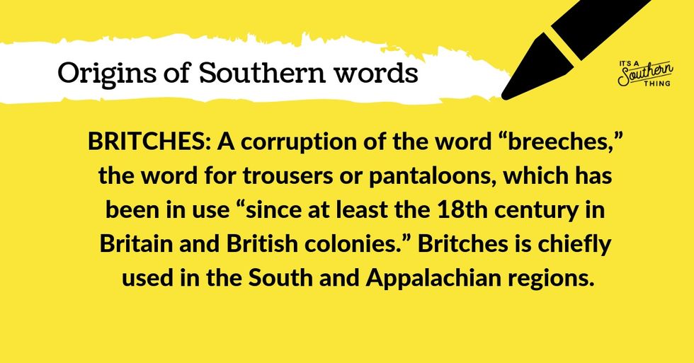 Origins of uniquely Southern words - It's a Southern Thing