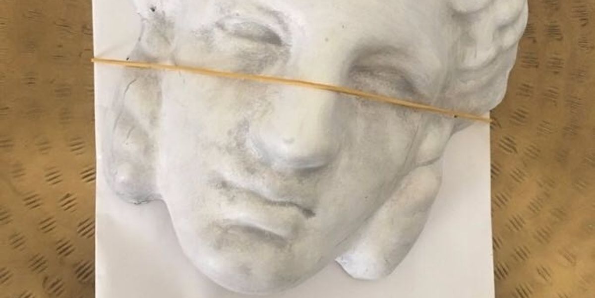 Alessandro Michele Used Plaster Heads as Gucci Invites - PAPER Magazine