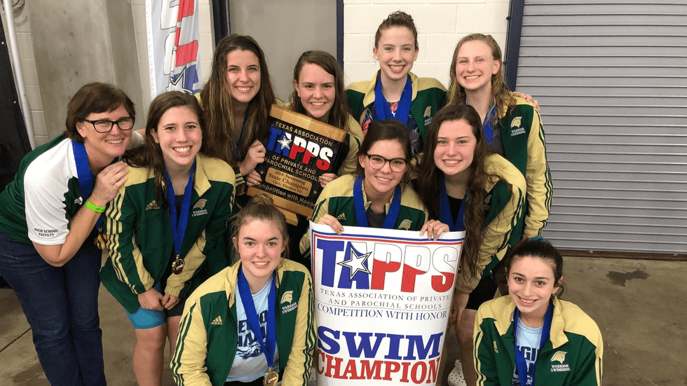 The Woodlands Christian Academy Girls Swim Team Named 2019 State ...