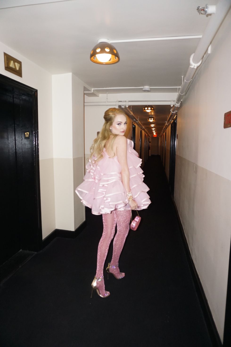 Inside Kim Petras' V-Day Performance in NYC - PAPER Magazine