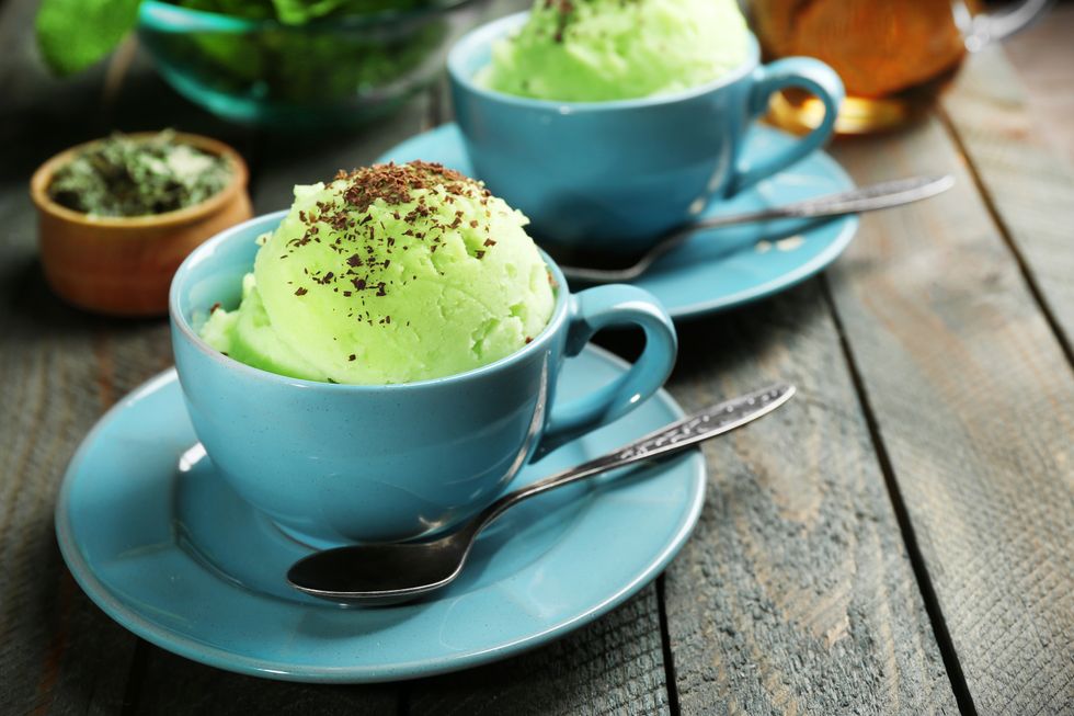 CREAMY MATCHA LYCHEE ICE CREAM - My Recipe Magic